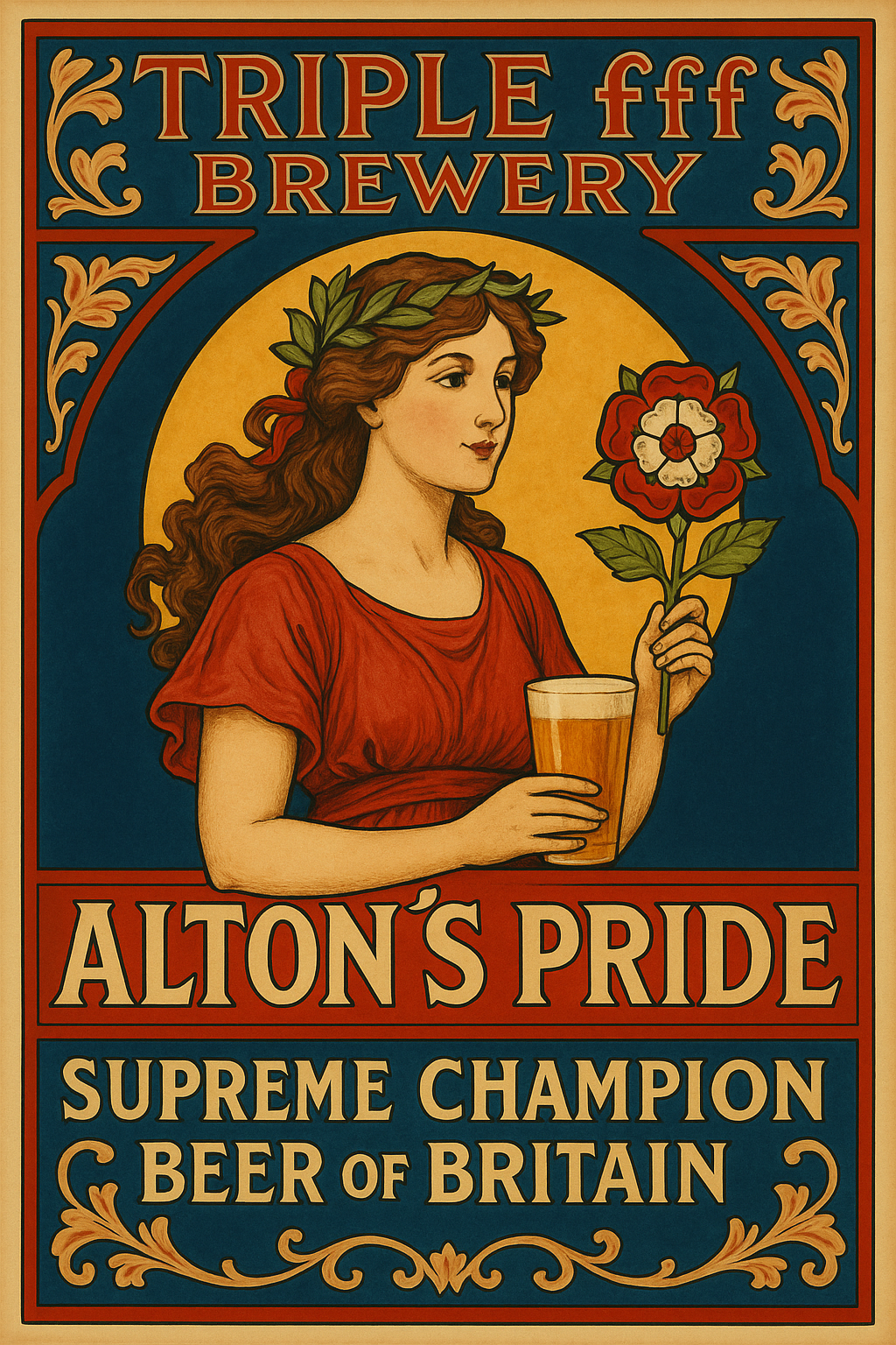 Pride of Alton Poster | Triple fff Brewery